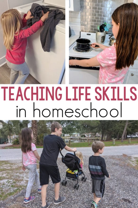 Teaching Life Skills in Homeschool - Shaping Up To Be A Mom