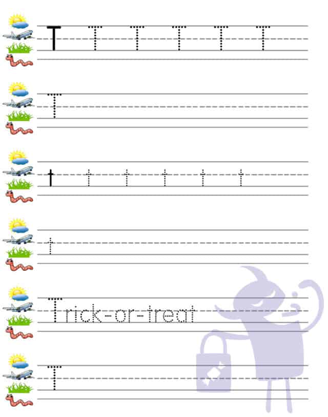 Halloween Handwriting Worksheets - Shaping Up To Be A Mom